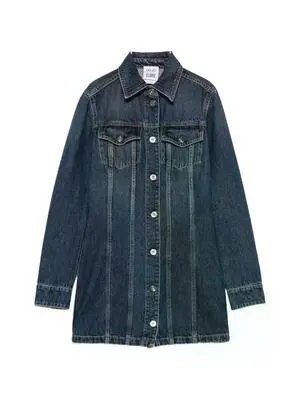 Liu Jo X Elodie Button-up Denim Mini Dress