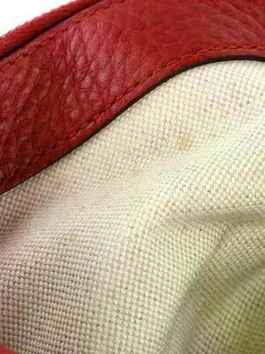 Gucci Bamboo Shopper Leather Large Tote Bag