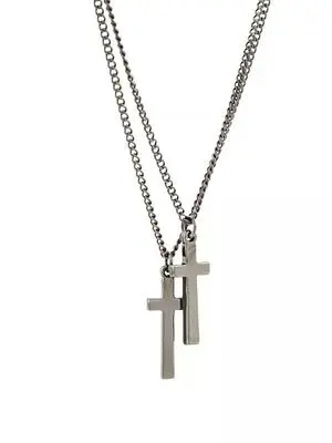 Dsquared2 Double Cross Necklace