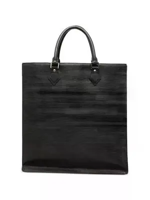 LOUIS VUITTON Epi Sac Plat Gm Tote Bag - Black