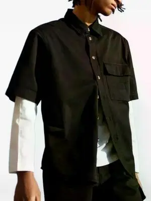 CIARAN Cc1 Club Embroidered Cotton Shirt