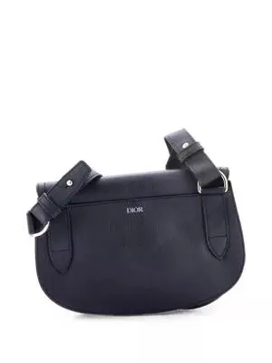 Dior Saddle Messenger Pouch Leather Crossbody Bag