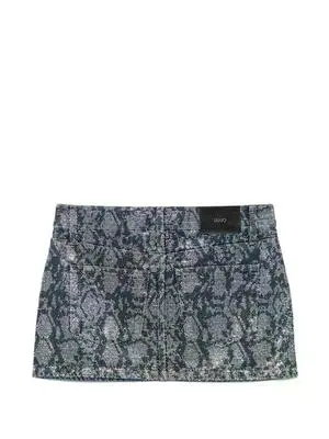 Liu Jo X Elodie Cotton Mini Skirt