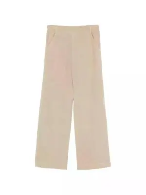 DEHA Elasticated-waistband Palazzo Pants - Neutrals