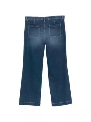 MAISON123 Patch-pocket Wide-leg Jeans