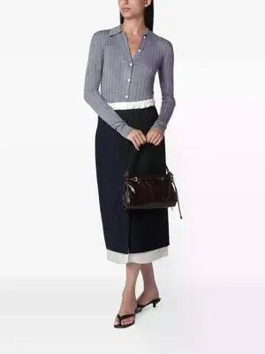 RÓHE Boxer Layered Mid Skirt