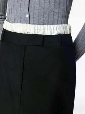 RÓHE Boxer Layered Mid Skirt