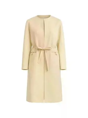 YVES SALOMON Double-sided Belted Coat
