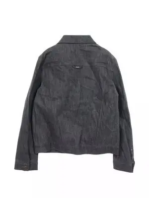LOUIS VUITTON 2010s Shadow Monogram Denim Jacket