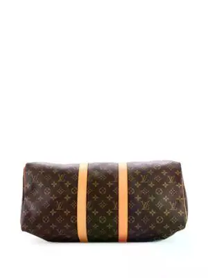 LOUIS VUITTON Keepall Bag Monogram Canvas 45 Satchel