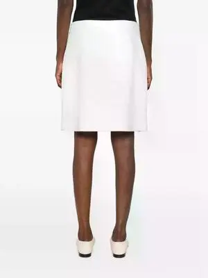 ANDIATA Tweed Wrap Midi Skirt