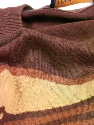 LOUIS VUITTON 2010s Intarsia-knit T-shirt