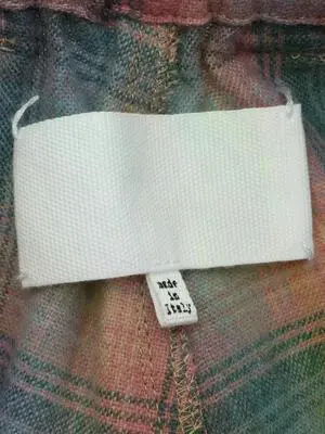 MAISON MARGIELA 2010s X Pendleton Check-panel Wide-leg Trousers
