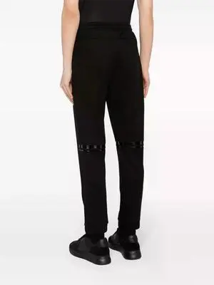 BOSS Stripe-detail Cotton Track Pants