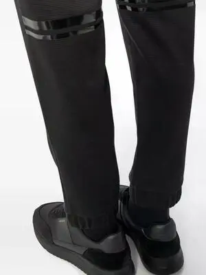 BOSS Stripe-detail Cotton Track Pants