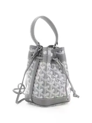Goyard Petit Flot Coated Canvas Mini Bucket Bag