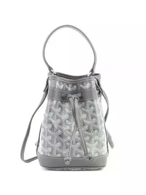 Goyard Petit Flot Mini Bucket Bag - Grey