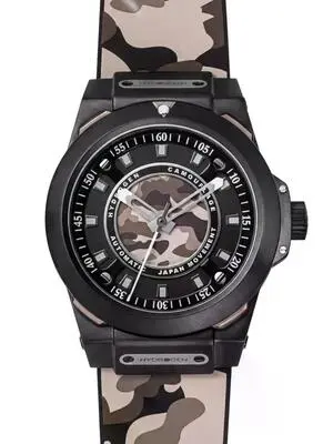 HYDROGEN Sportivo Camouflage-print 42mm Watch - Black