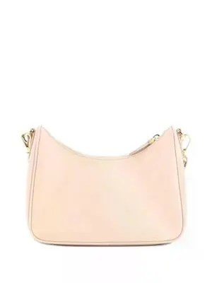 Prada Re-edition 2005 Shoulder Bag In Saffiano Leather - Neutrals