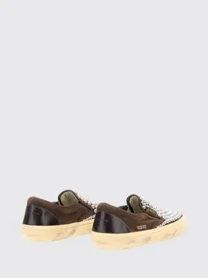 GOLDEN GOOSE Penstar Studded Suede Slip-on Sneakers