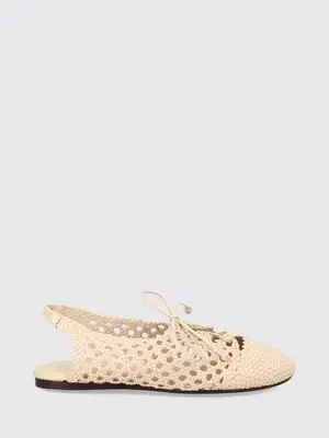 Hereu Flat Shoes Colour - Ivory