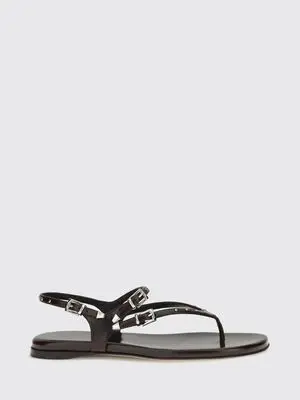 Chloé Studded Flat Sandals - Ruby