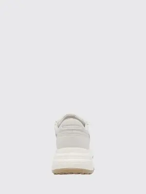 Hogan Hi-fi Smooth And Laminated Nappa Leather Sneakers With Chunky Sole