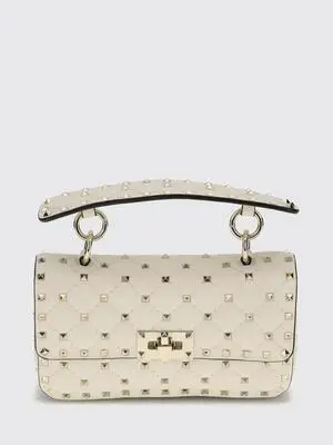 Valentino Garavani Rockstud Quilted Nappa Mini Bag - Ivory