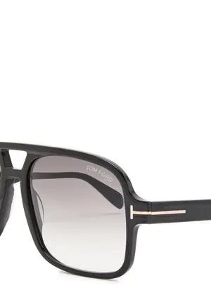 TOM FORD Falconer Aviator-style Sunglasses