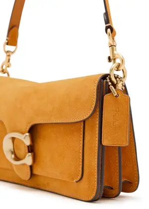 COACH Tabby 26 Suede Shoulder Bag