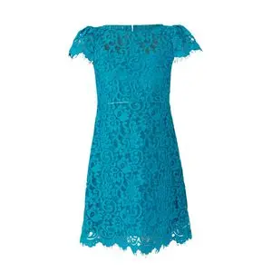 SACHA DRAKE Lucinda Shift Dress In Turquoise