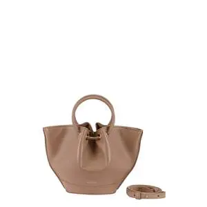 SAONARA BRAND Neutrals Mini Capazo Bag Moka Leather - Black