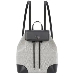 Marhen.j Noble Cotton & Vegan Leather - Black