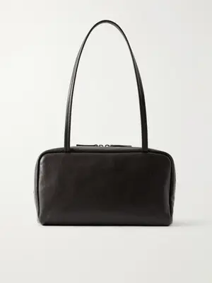 THE ROW Astra Leather Shoulder Bag - Brown