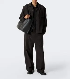 Studio Nicholson Doublet Leather Tote Bag