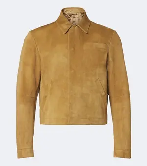 TOM FORD Suede Jacket - Brown