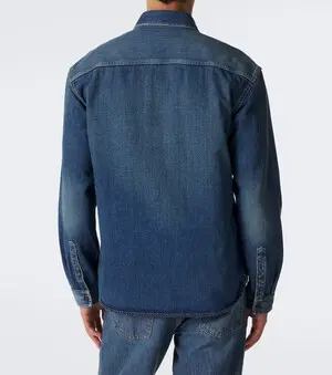 Saint Laurent Cassandre Denim Shirt