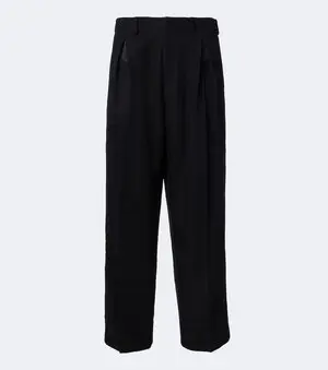 KIKO KOSTADINOV Votive Wool Wide-leg Pants - Black