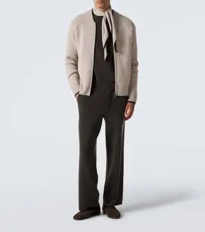 LISA YANG Cashmere Zip-up Cardigan