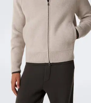 LISA YANG Cashmere Zip-up Cardigan