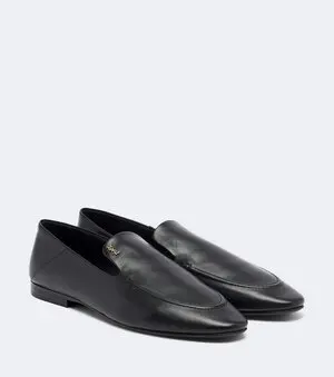 Saint Laurent Alain Leather Loafers