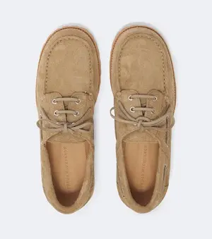 Studio Nicholson Guston Suede Boat Shoes