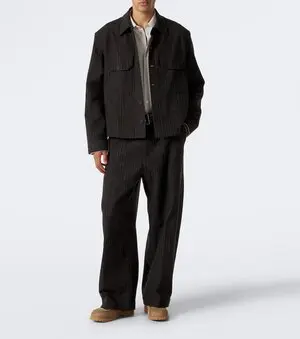 Studio Nicholson Guston Suede Boat Shoes