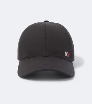 Loewe Double Cotton Baseball Cap - Black