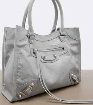 Balenciaga Le City Mini Leather Top-handle Bag