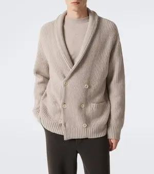 LISA YANG Lyle Double-breasted Cashmere Cardigan