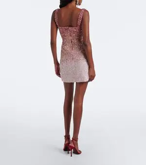 Rachel Gilbert Kaity Embellished Minidress