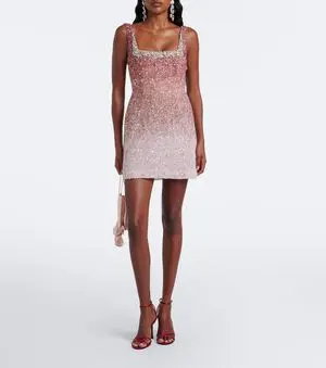 Rachel Gilbert Kaity Embellished Minidress