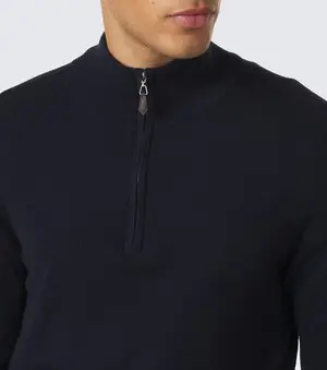 Arch4 Mr Fenchurch Cashmere Half-zip Sweater