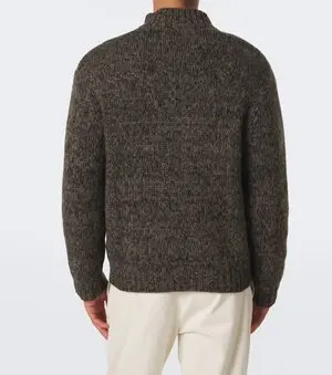 Le Kasha Cashmere Zip-up Cardigan